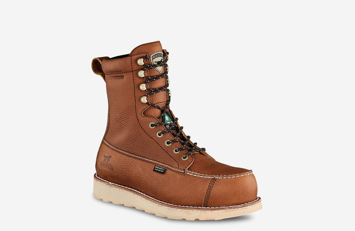Men's | Irish Setter | 83856 | Wingshooter 8" Work Boot | Amber Leathe ...